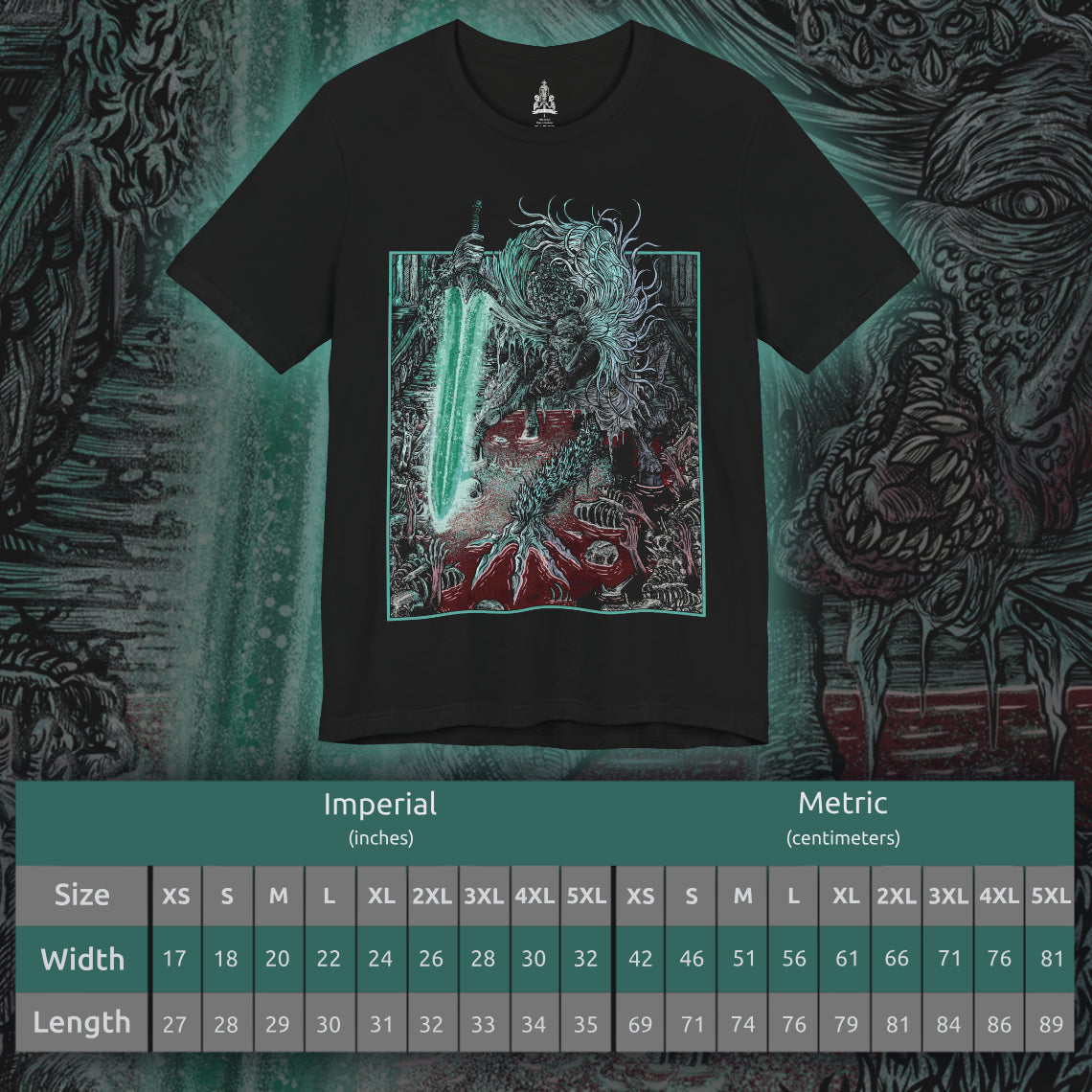 Ludwig the Accursed Holy Blade Grim Double-Sided T-Shirt – Drippy Souls