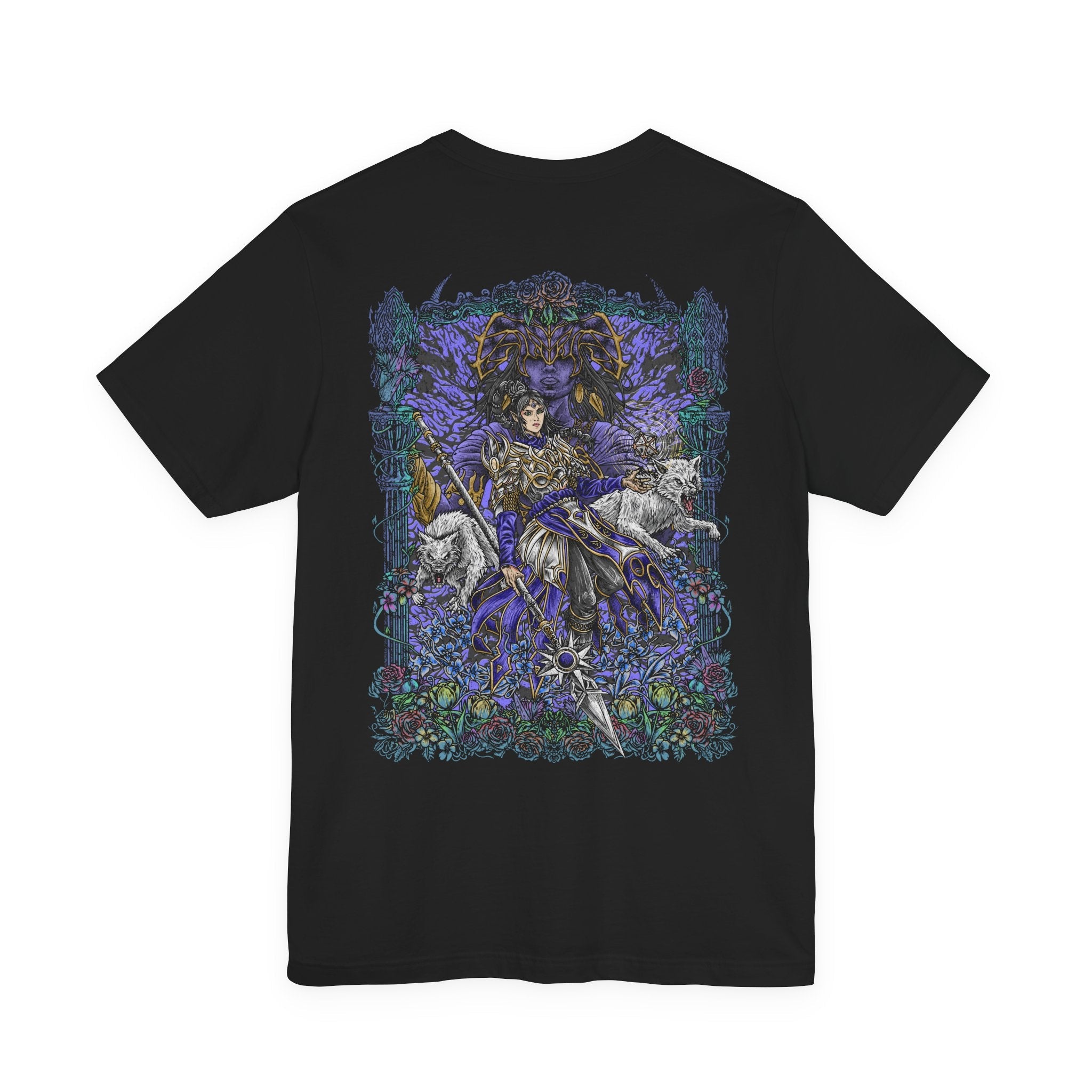 Shadowheart Cleric of Shar Double-Sided T-Shirt – Drippy Souls