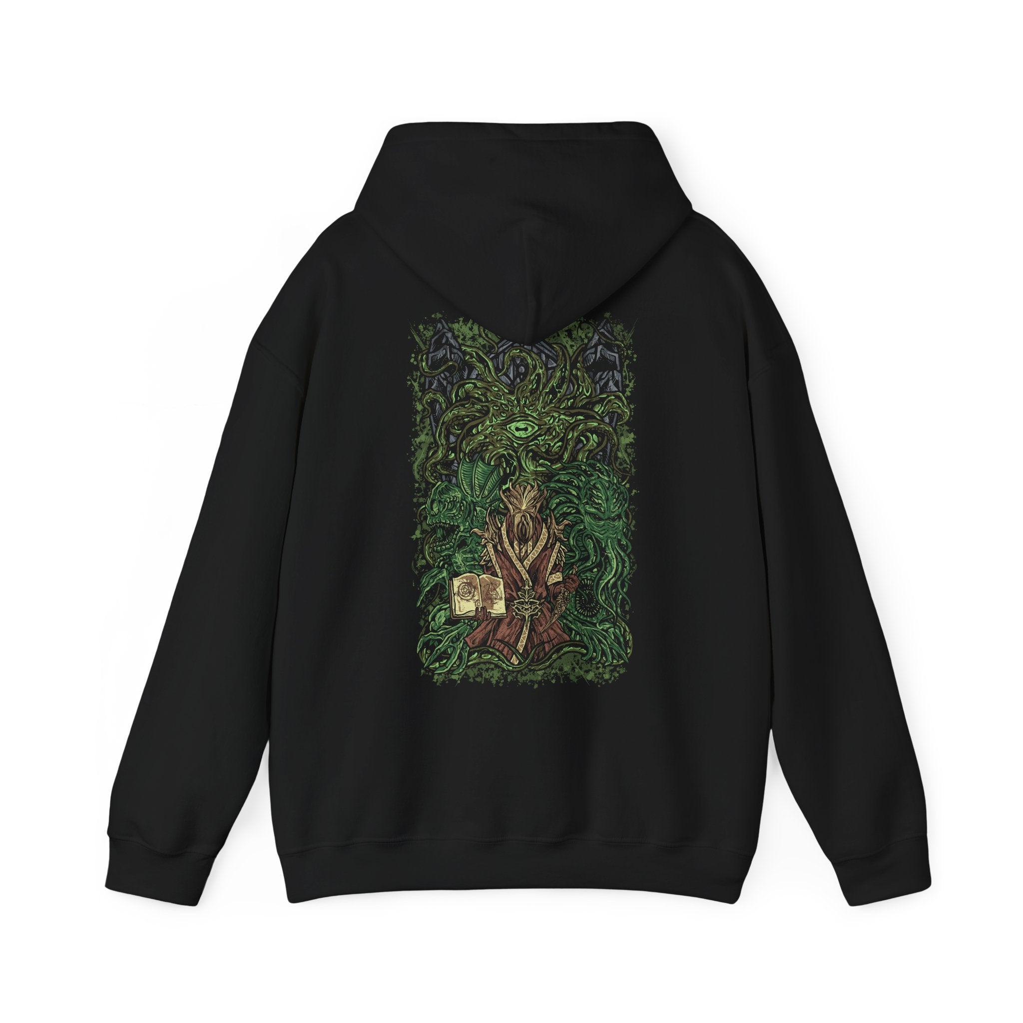 Skyrim Hermaeus Mora and Miraak Hooded Sweatshirt – Drippy Souls